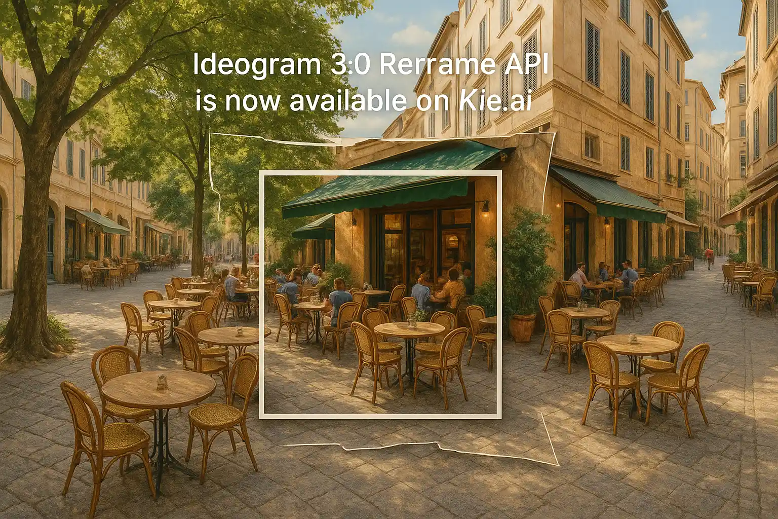 Create Responsive Visuals with the Image Extension Power of Ideogram V3 Reframe API On Kie.ai