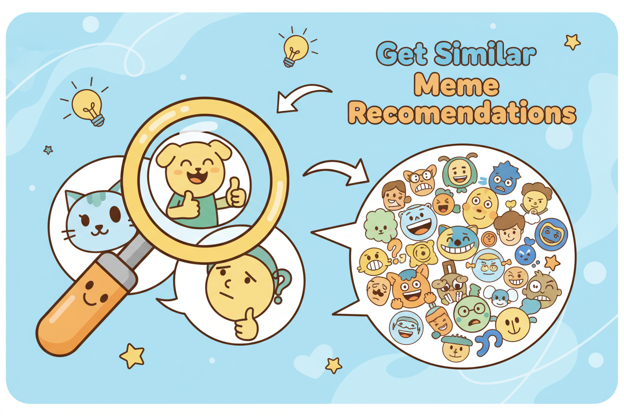 LearnFast Meme Finder — Finde Memes durch Bild oder Beschreibung