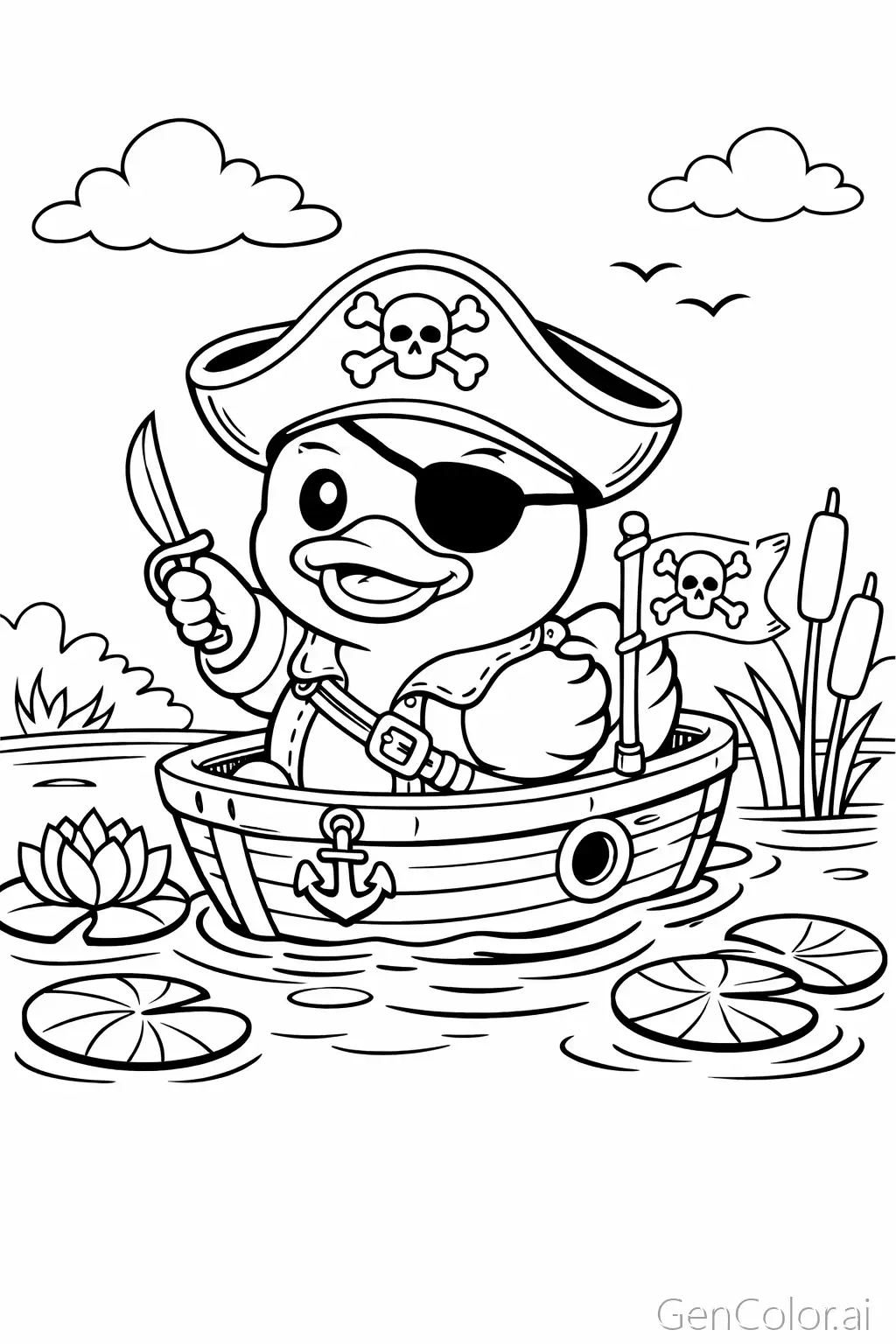 Free rubber duck coloring pages generator – 20 rubber duck coloring ...