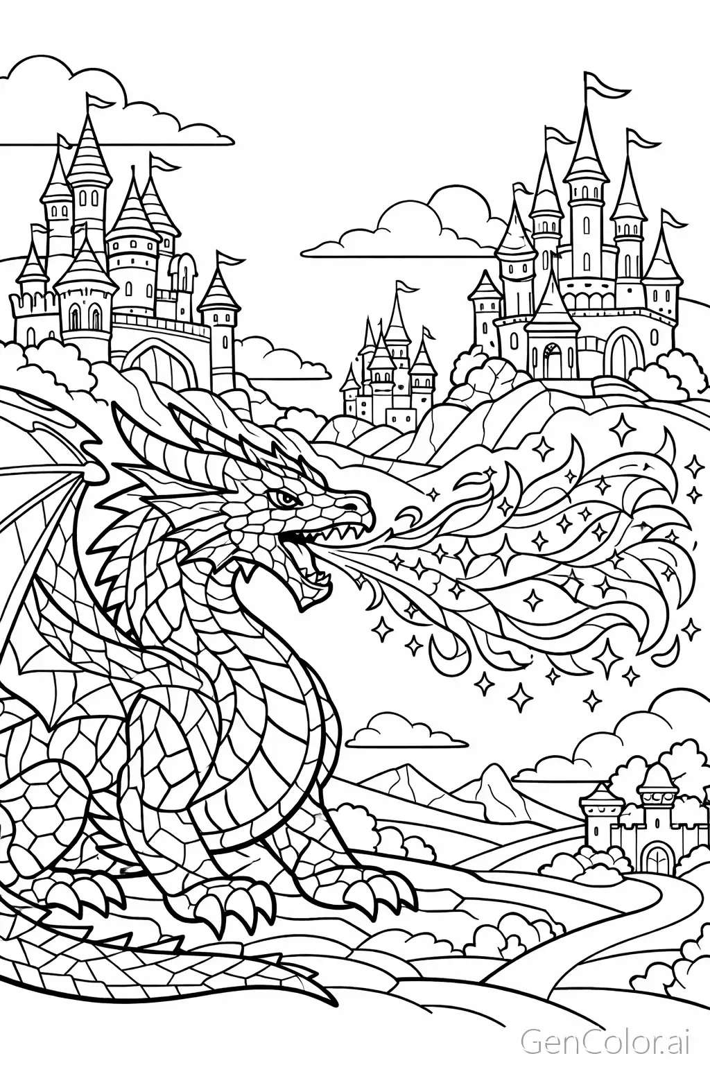 Free lisa frank coloring pages printable generator – 20 lisa frank ...