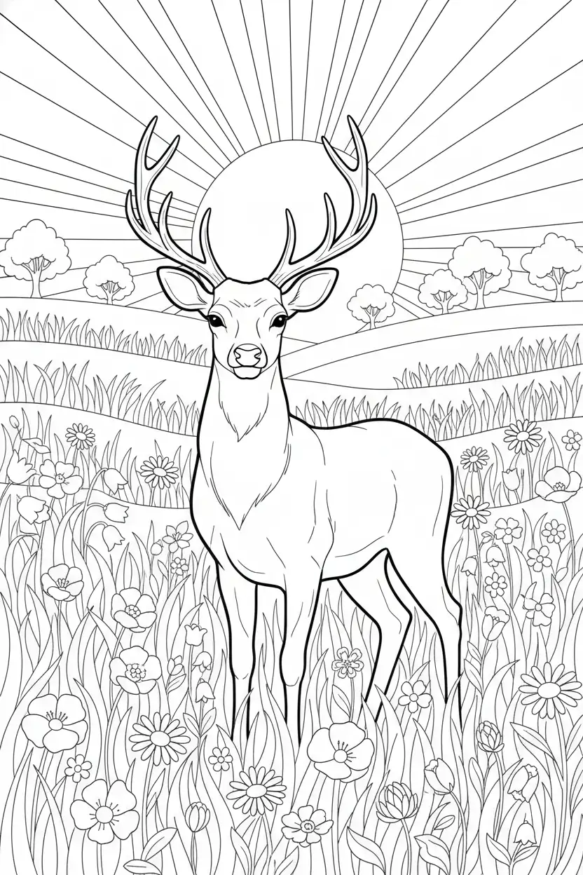 Free printable animal coloring pages generator – 20 printable animal ...