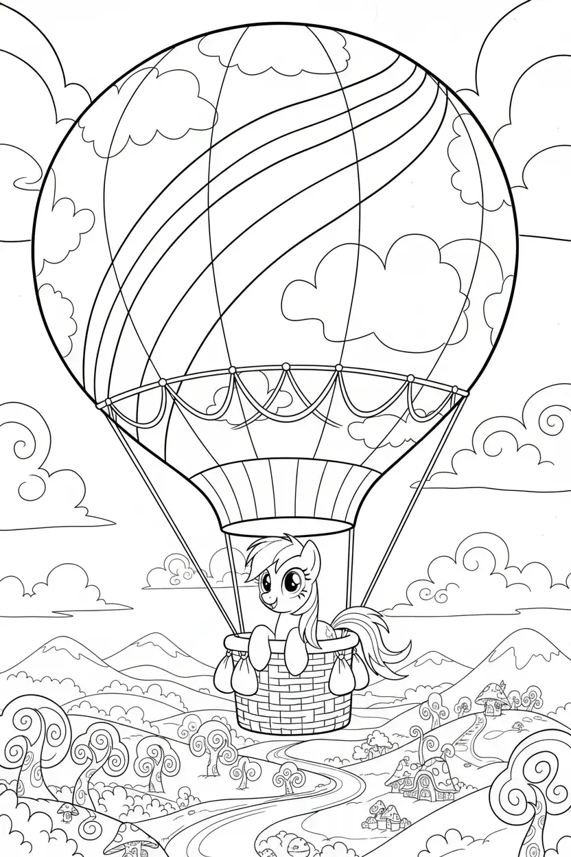 Free rainbow dash coloring pages printable generator – 20 rainbow dash ...