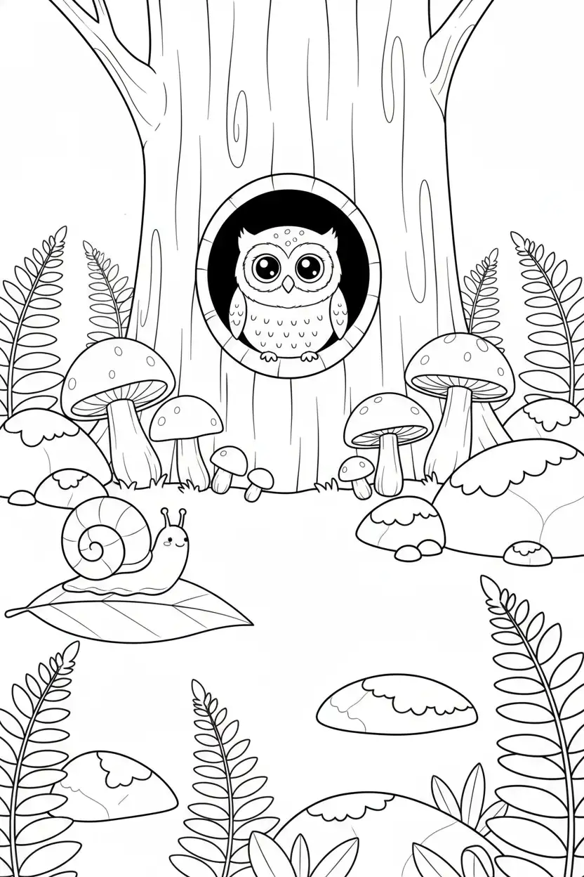 Free mushroom coloring pages generator – 21 mushroom coloring pages to ...