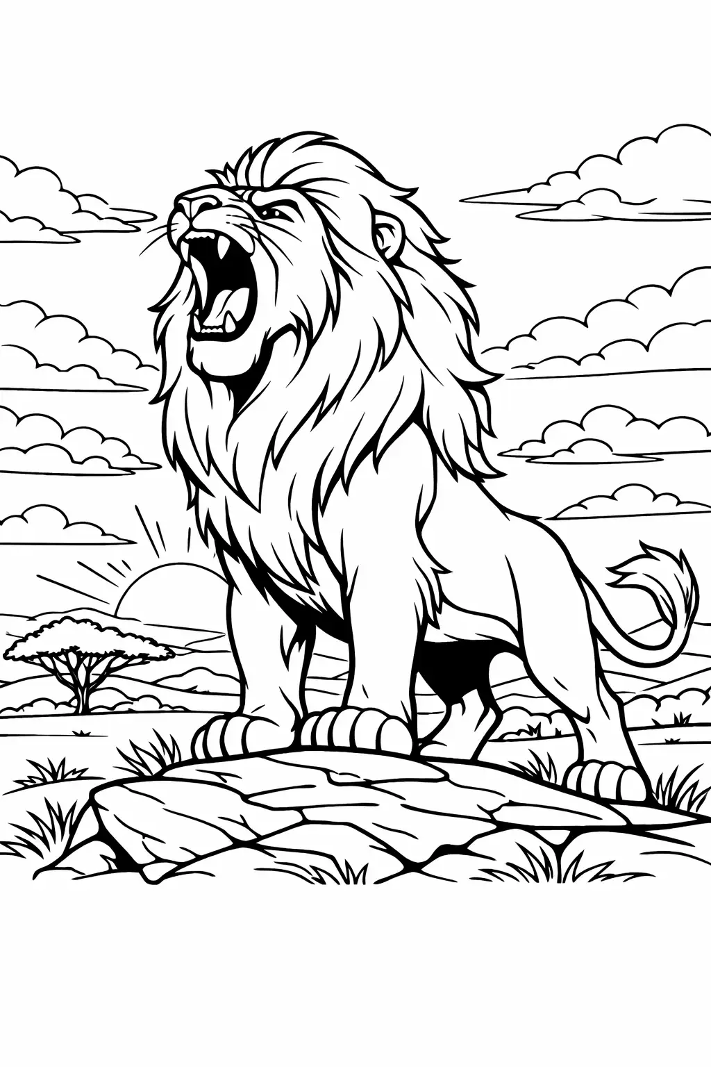 Free lion king coloring pages generator – 12 lion king coloring pages ...