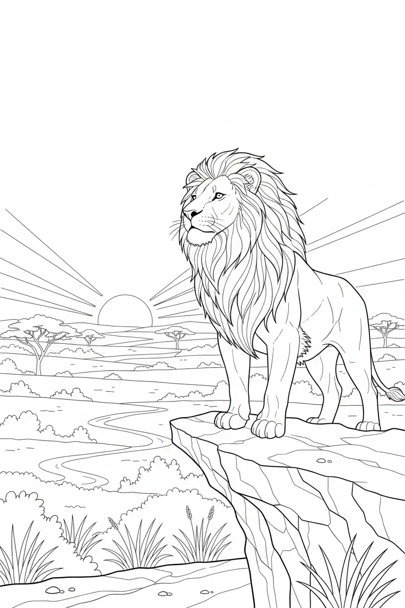 Free printable animal coloring pages generator – 20 printable animal ...