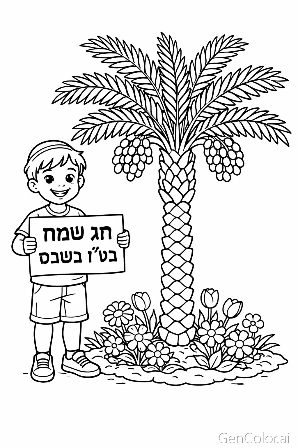 Free tu bishvat coloring pages generator – 20 tu bishvat coloring pages ...