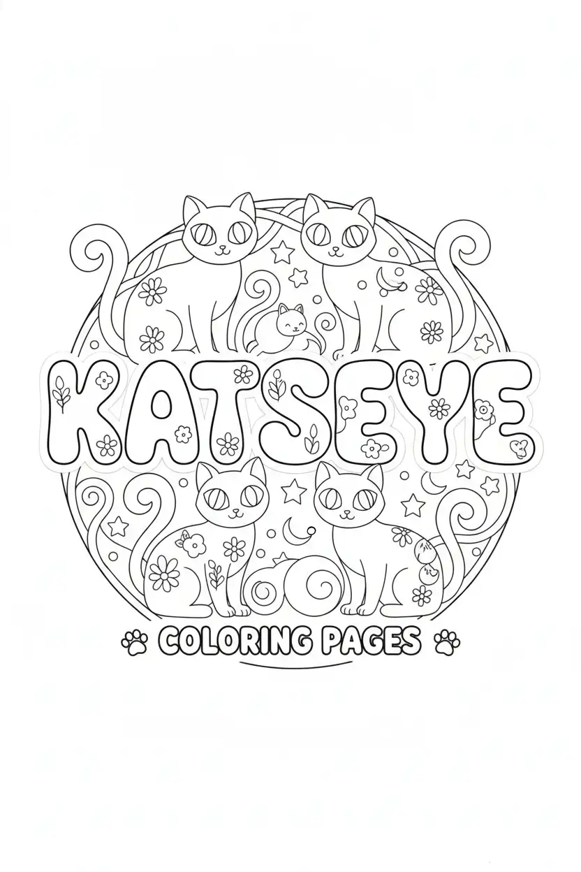 Free KATSEYE printable coloring pages generator – 21 KATSEYE printable ...