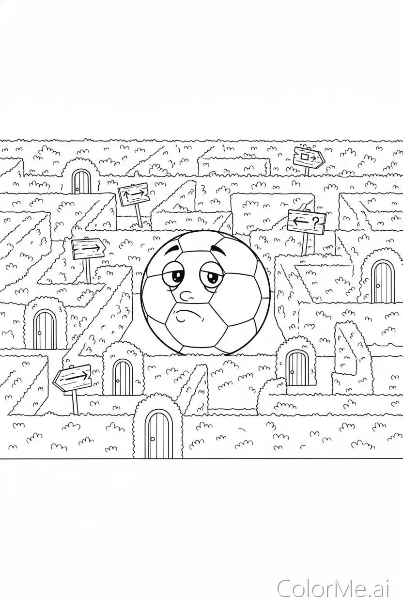 Free soccer ball coloring page generator – 14 soccer ball coloring page ...