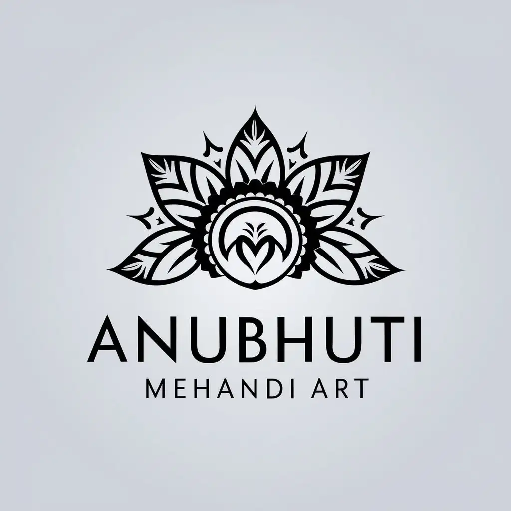 Henna Art Logo