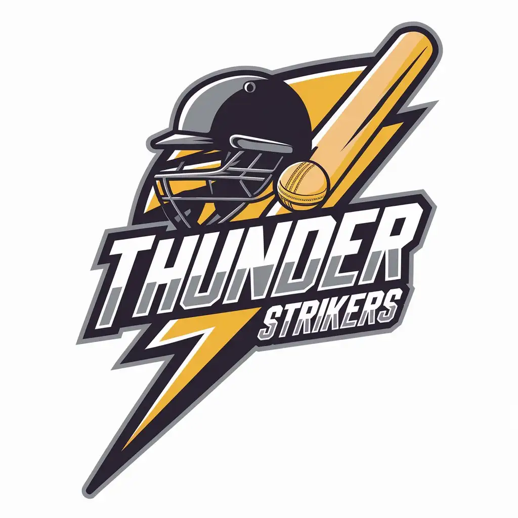 Striker Cricket Logo Free Cricket Logo Designs DIY Cricket Logo