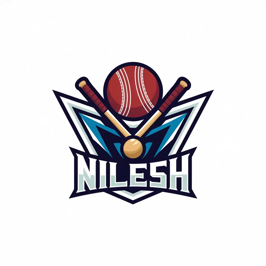 Nilesh Logo Design Credit: @nilesh_chaudhari_graphics
