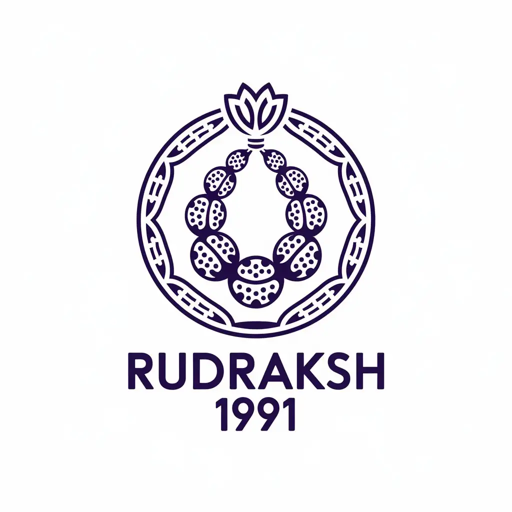 Logotipo Rudraksha