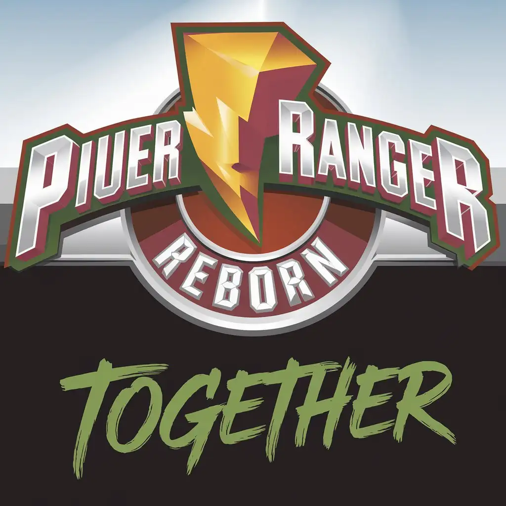 Mighty Morphin Power Rangers Logo Vector