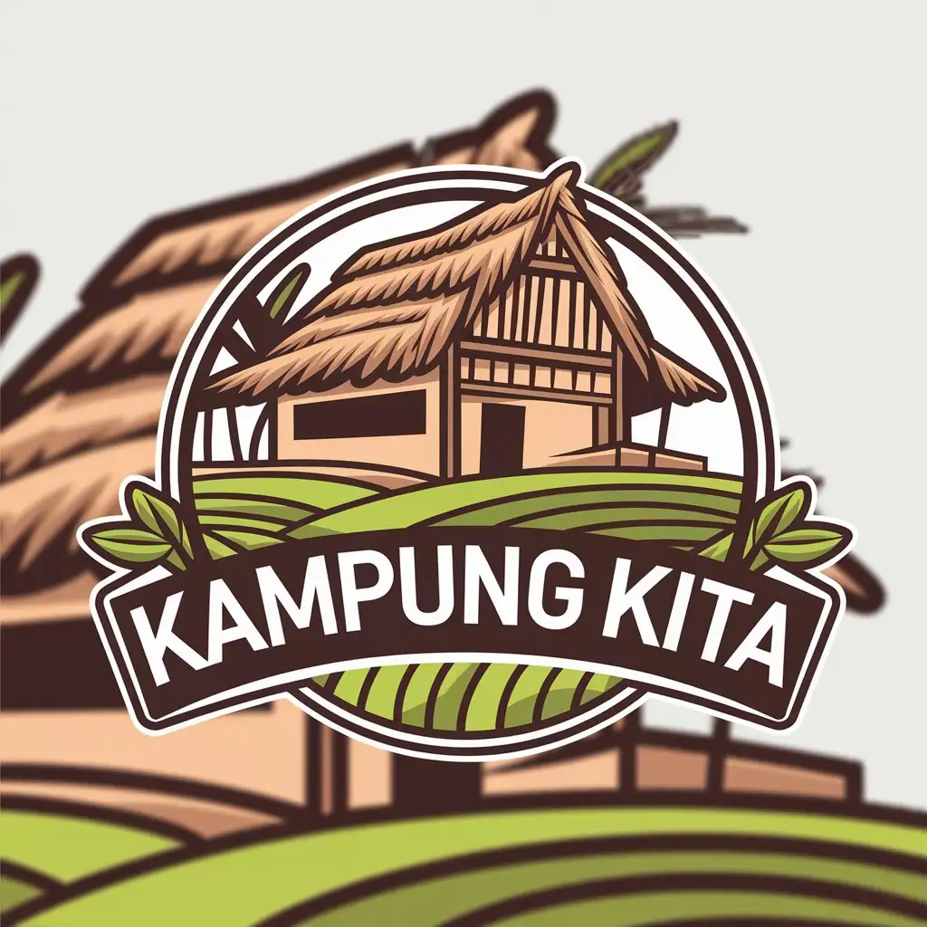 Logotipo De Jkkk Kampung LOGO Design For JKKK Rumah Bajai Longhouse