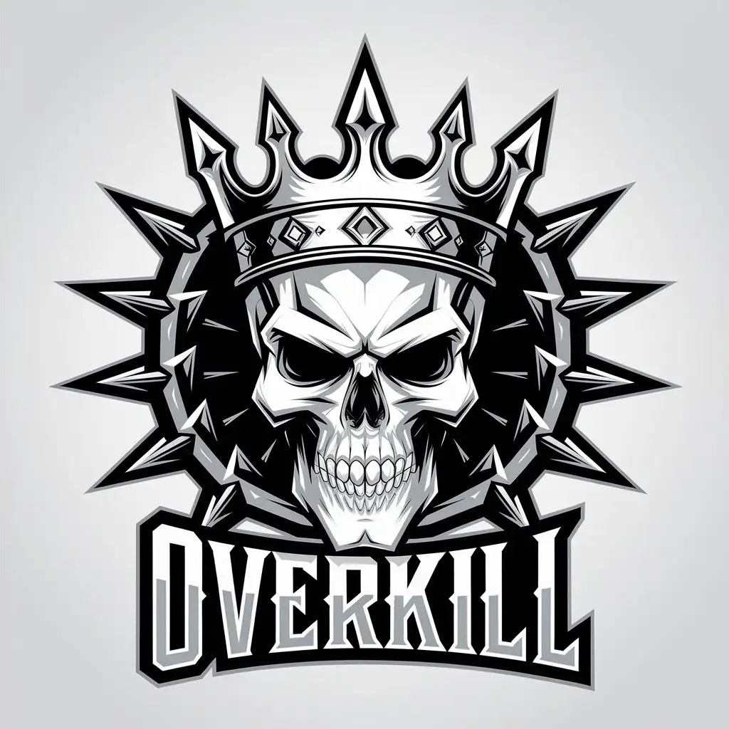 Overkill Skull Logo