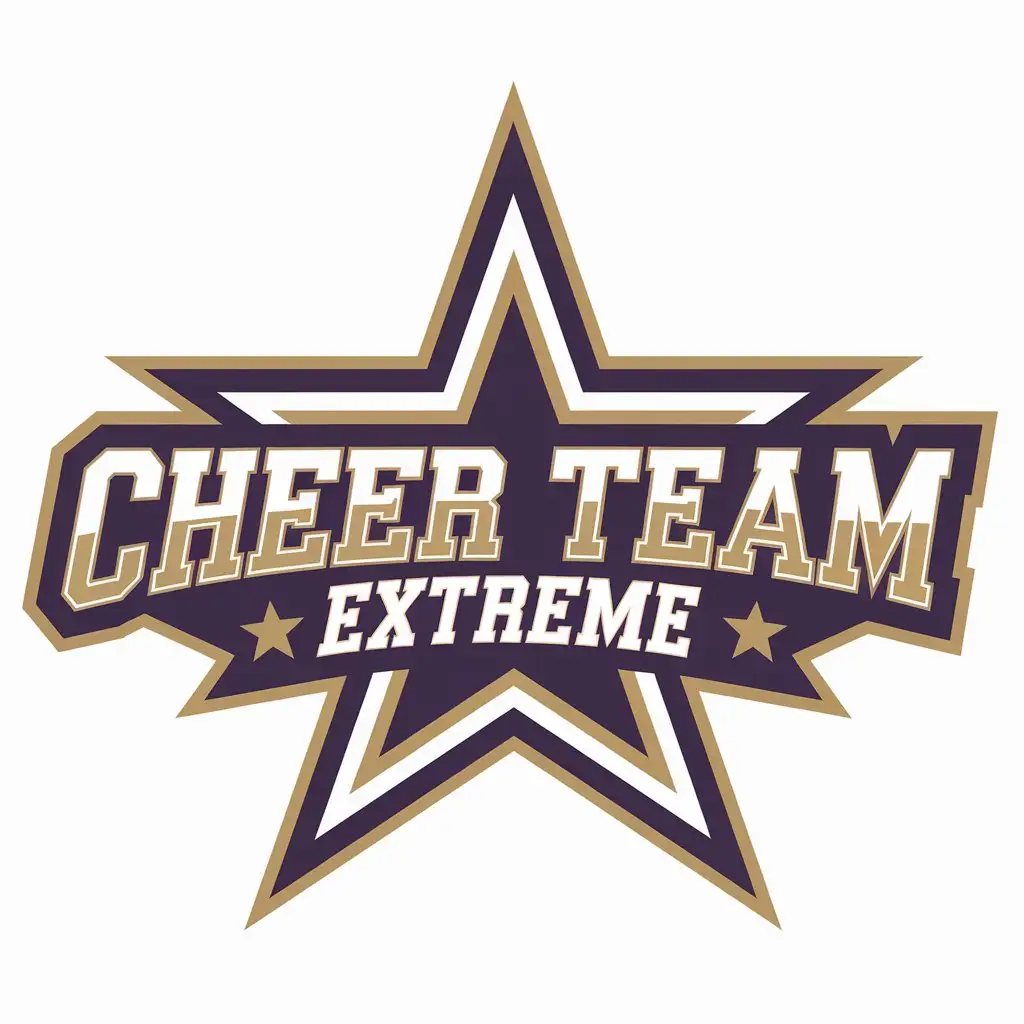 Cheerleading Team Logo