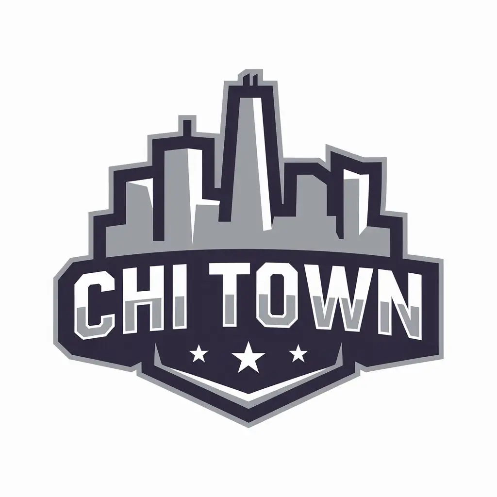 Chi Town Logo Straight Outta Of CHI TOWN.