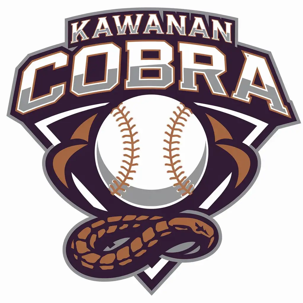 Cobra Baseball Logo Venom Cobra Baseball Logo Etsy