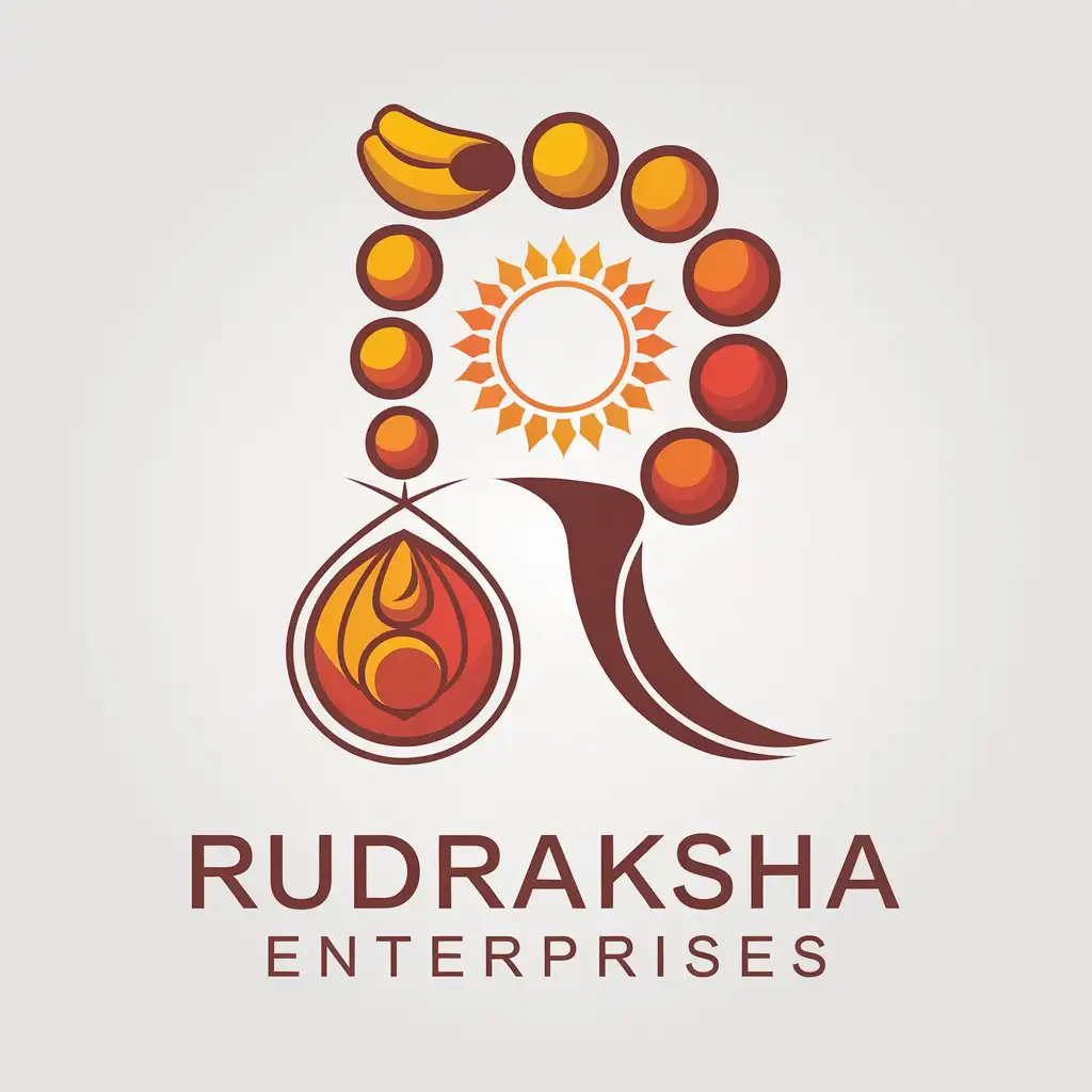 Logotipo Rudraksha