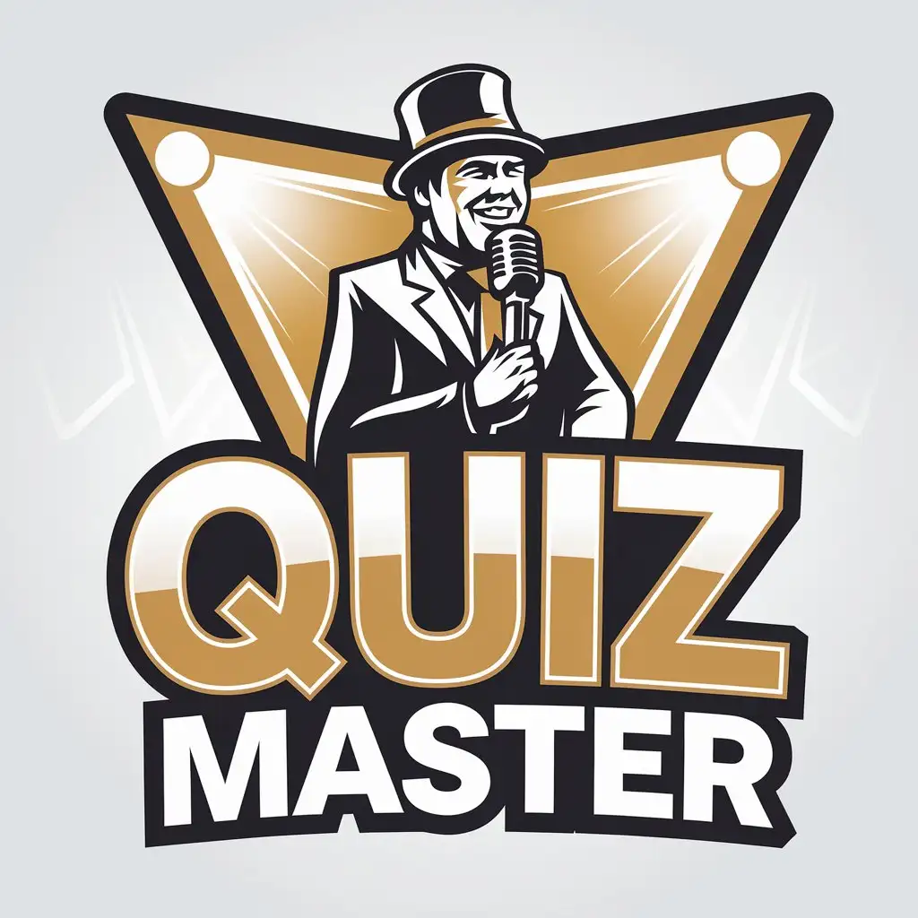 Quiz Master Logo The Logo Board Game Spin Master New Sealed Family