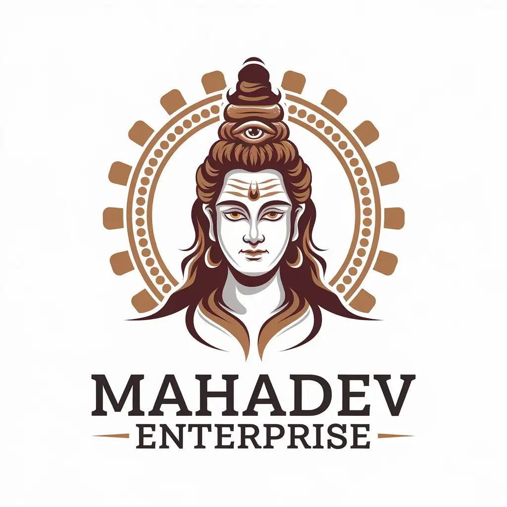 Logotipo Del Nombre Mahadev Mahadev Logo Stock Illustrations – 138