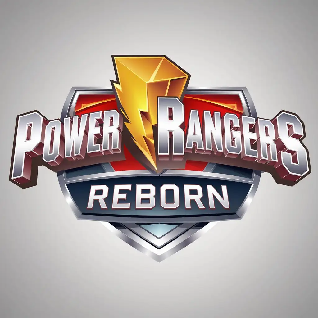 Power Rangers Logo Power Rangers Logos 3D Model 3D Printable