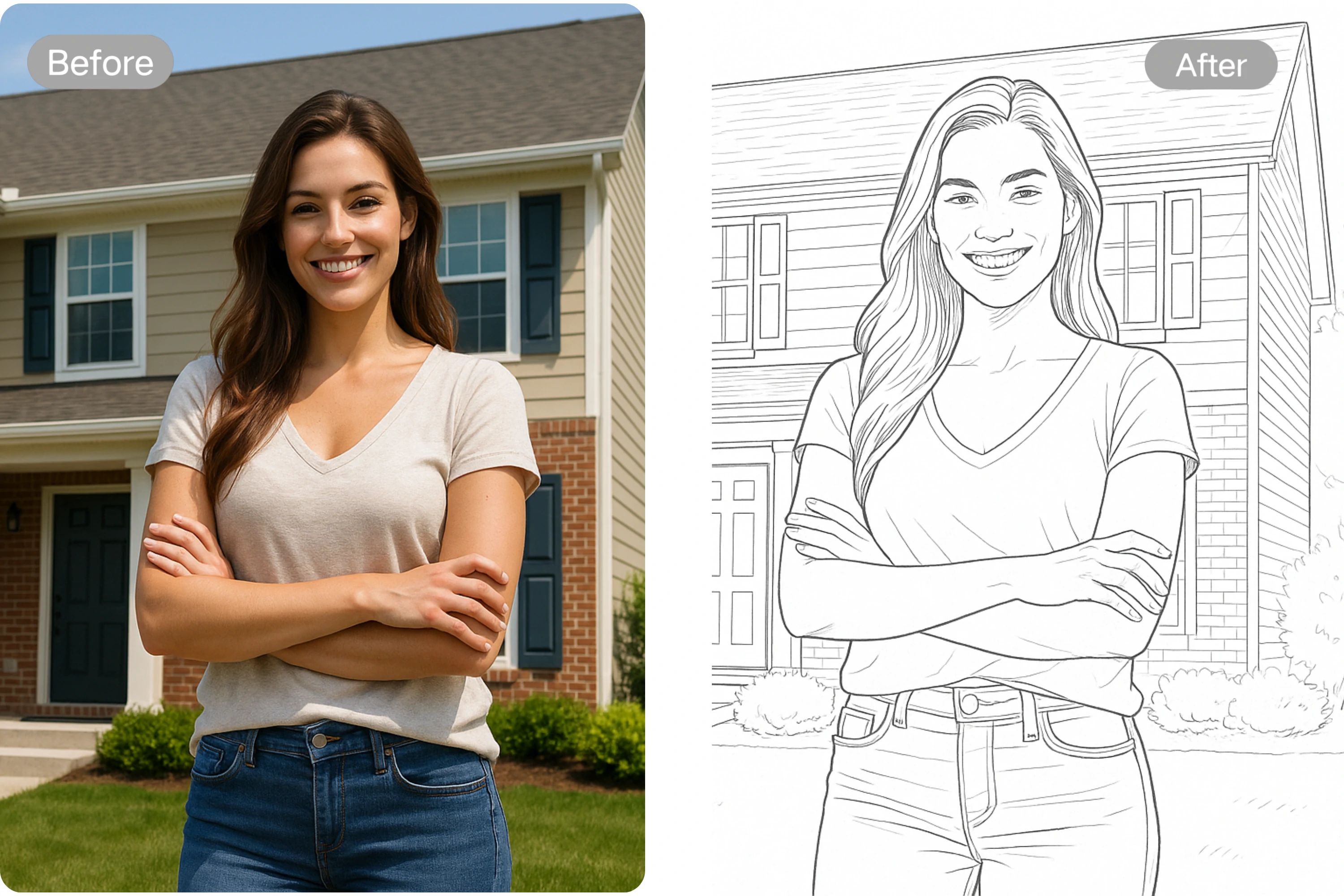 Free Tool To Turn Photo Into Line Drawing FluxAI Free Tool To Turn Photo Into Line Drawing FluxAI